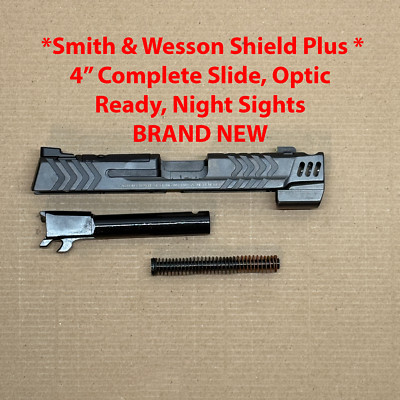 S&W M&P Shield Plus 4" 9mm Carry Comp Optics Ready Slide Assembly ...