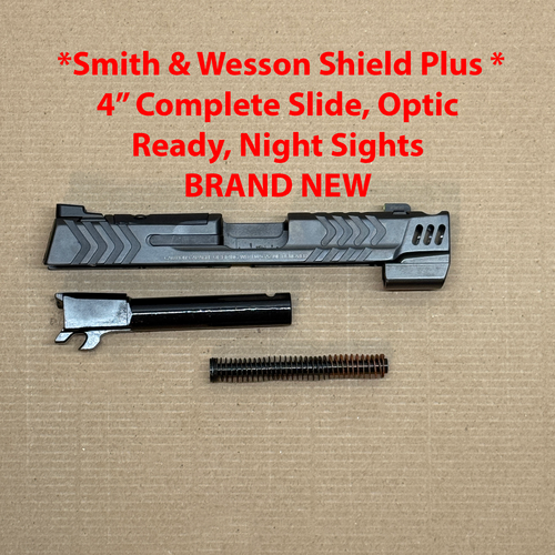 S&W M&P Shield Plus 4" 9mm Carry Comp Optics Ready Slide Assembly ...