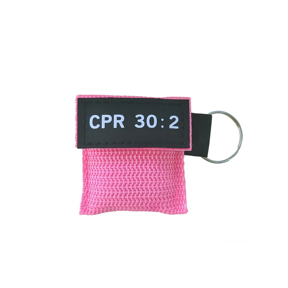 200 pcs 11 Colors Cpr Mask With Keychain Cpr Face Shield AED Pouch CPR ...
