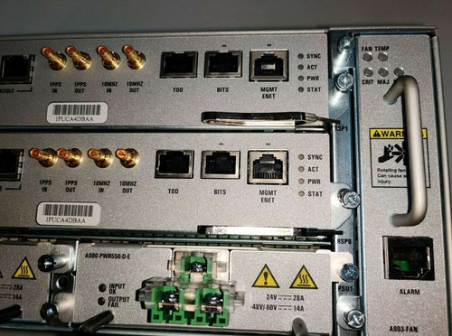 Cisco ASR-903 Chassis w/ 2x A903-RSP1A-55 ,A903-FAN, 2x A900-PWR550-D-E ...