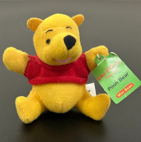 VTG Walt Disney World Mini Pooh Bear Kelloggs Cereal Promo plush toy 3. ...