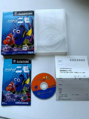 Nintendo Game Cube FINDING NEMO JAPAN JP Gamecube GC NTSC-J (Japan ...