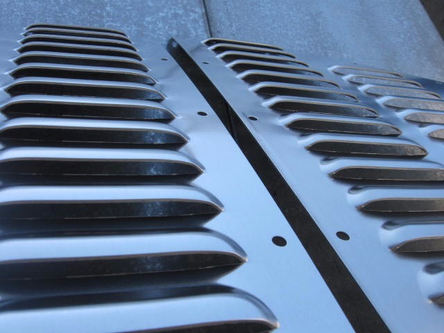 Black Jeep Cooling Panels Left And Right Jeep XJ/MJ/ZJ/WJ Hood Louver ...
