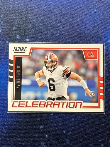 2022 Score Celebration Base Insert #C-BM Baker Mayfield | eBay