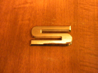 16 GMC Sierra Rear Tailgate Letter S Emblem - SIERRA BIG LETTER S ...