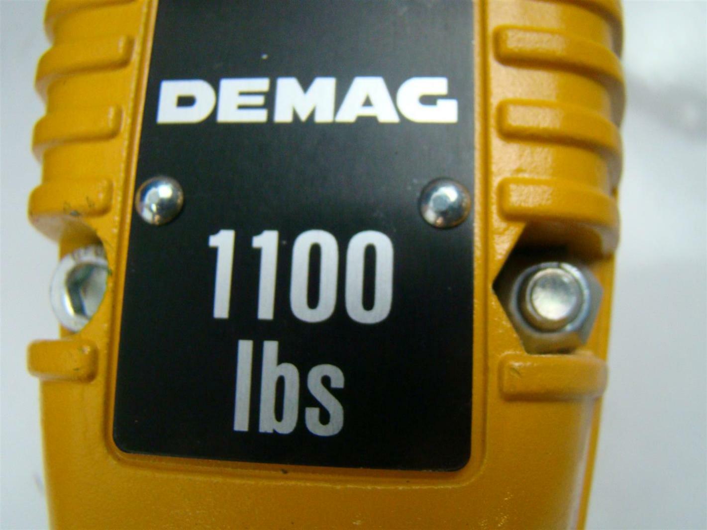 Demag KBK Crane Kit - Mannesmann Dematic 460V Cap.1100Lbs Chain Hoist ...