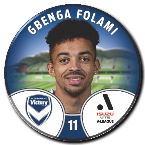 ISUZU UTE A-LEAGUE - MELBOURNE VICTORY - FOLAMI, Gbenga | eBay