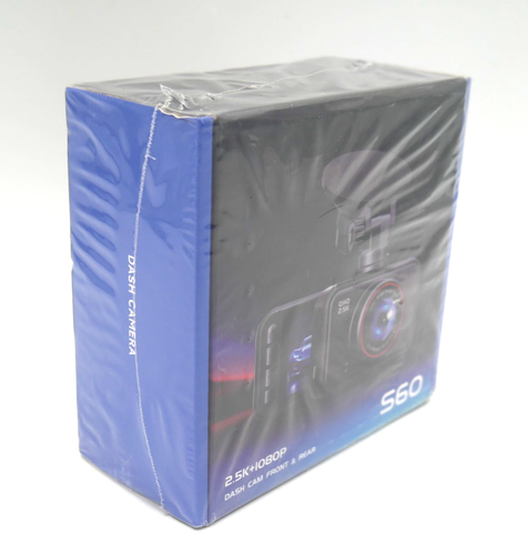 NEW Dash Cam Front and Rear, 2.5K+1080P Dual Dash Camera for Cars, S60 ...