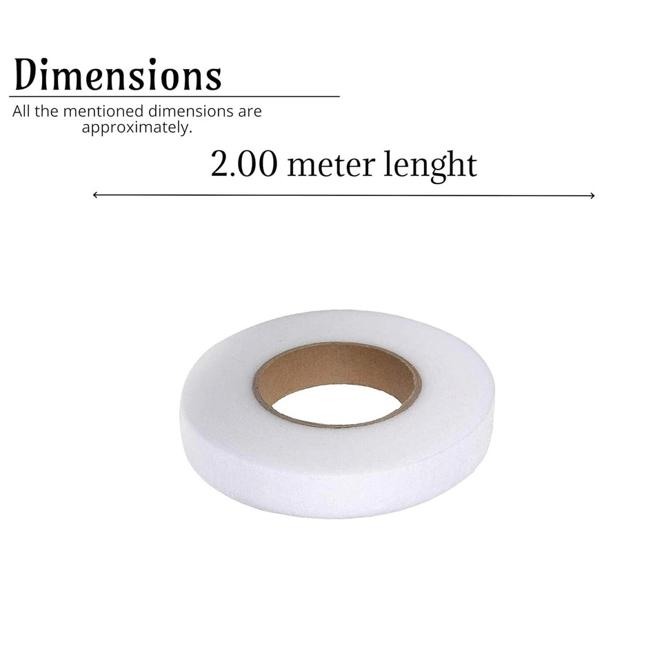 25M LARGE HEMMING WEB ROLL Wonder Iron On Tape Webbing Roll 25 Metres ...