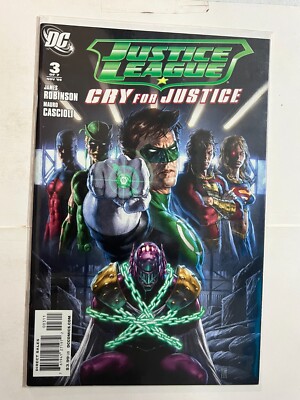 Justice League: Cry For Justice #3 of 7 DC Comics 2009 | Combined ...
