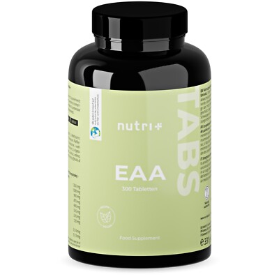 EAA Tabletten - vegan + hochdosiert - 300 EAAs Tabs mit BCAA - keine ...