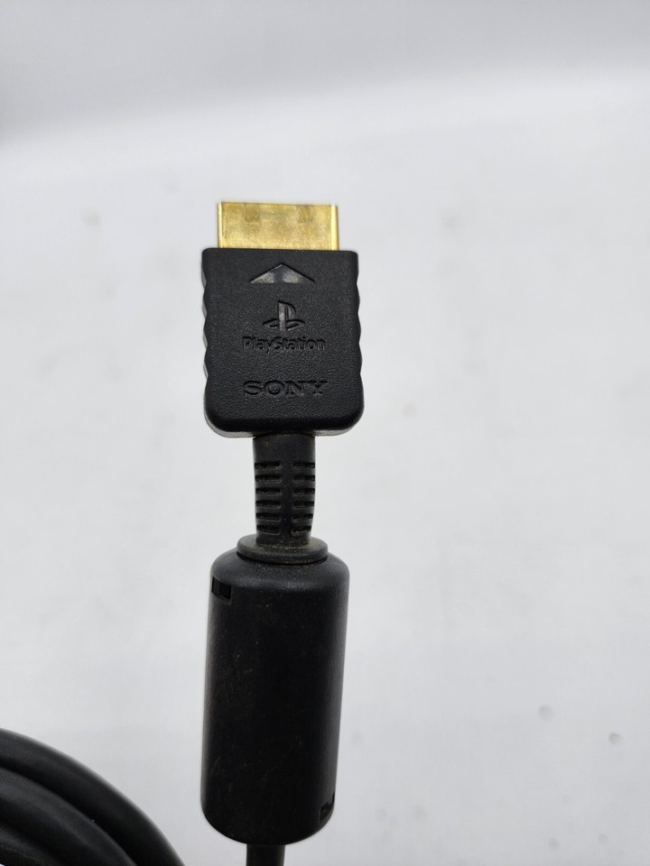 Official OEM Sony Playstation PS2 PS3 Gold Tip Component HD Audio Video ...