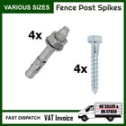 Galvanised Height Adjustable Elevated Post Base Support | eBay UK