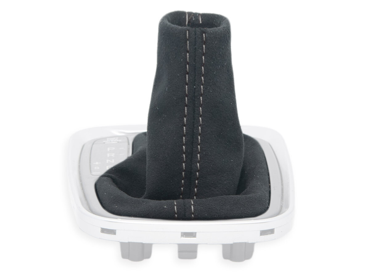 FOR HYUNDAI I30 III PD 16-24 automatic GEAR SHIFT BOOT GAITER ALCANTARA ...