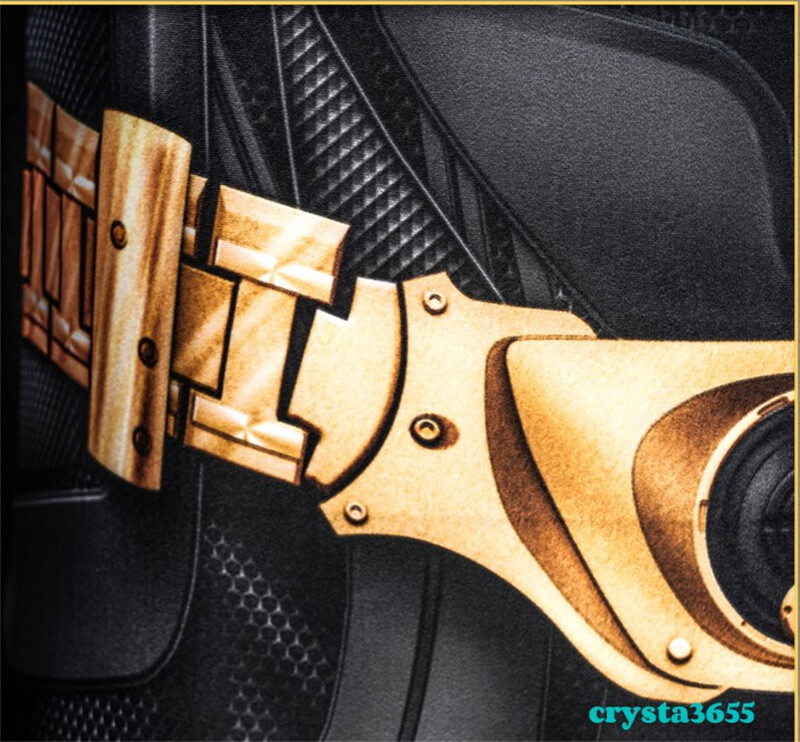 The Dark Knight Batman Bruce Wayne Jumpsuits+Robe+Mask Set Men Cosplay ...