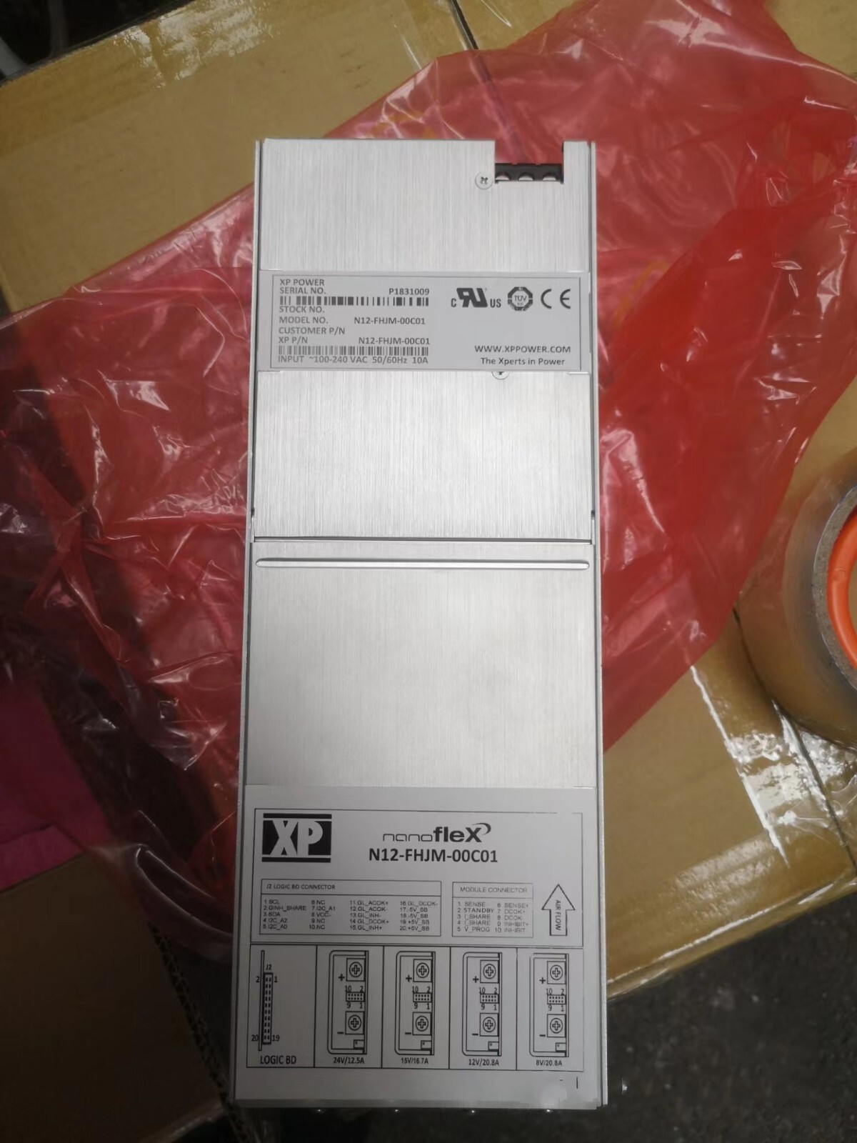 1PCS USED N12-FHJM-00C01 Switching Power Supply Module (DHL or EMS) # ...