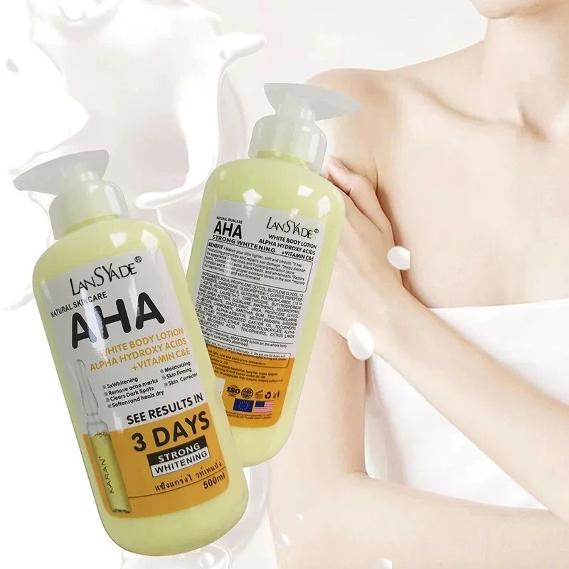Strong Brightening Body Cream 500ml Hydroxy Acid Vitamin C Whitening ...