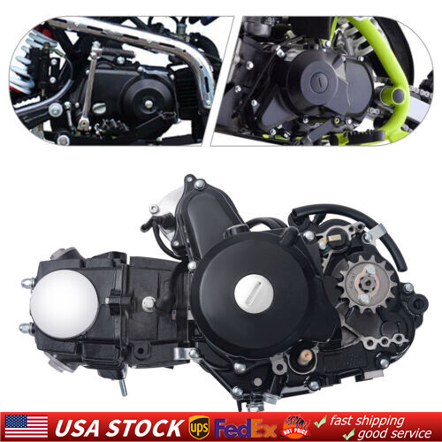110cc Dirt Bike Engine Motor Transmission Kick Start for TaoTao Roketa ...