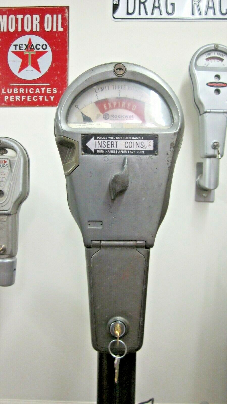 Park-O-Meter Parking Meter Replacement LOCK & KEYS for YOUR Vault & POM ...