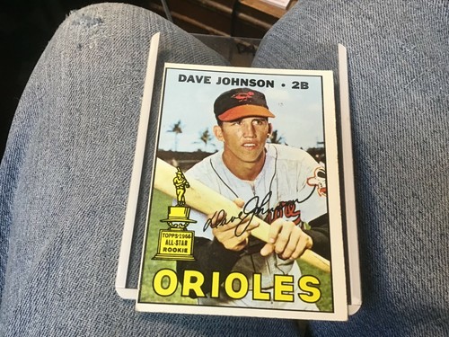 1967 TOPPS All Star Rookie Card #363 DAVE JOHNSON | eBay