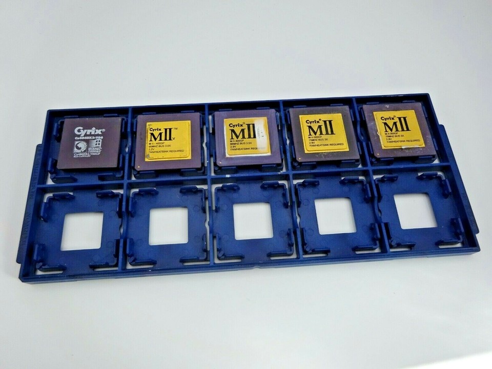 AMD, Cyrix, IBM, Intel - Vintage Retro Legacy Collectors CPU's | eBay