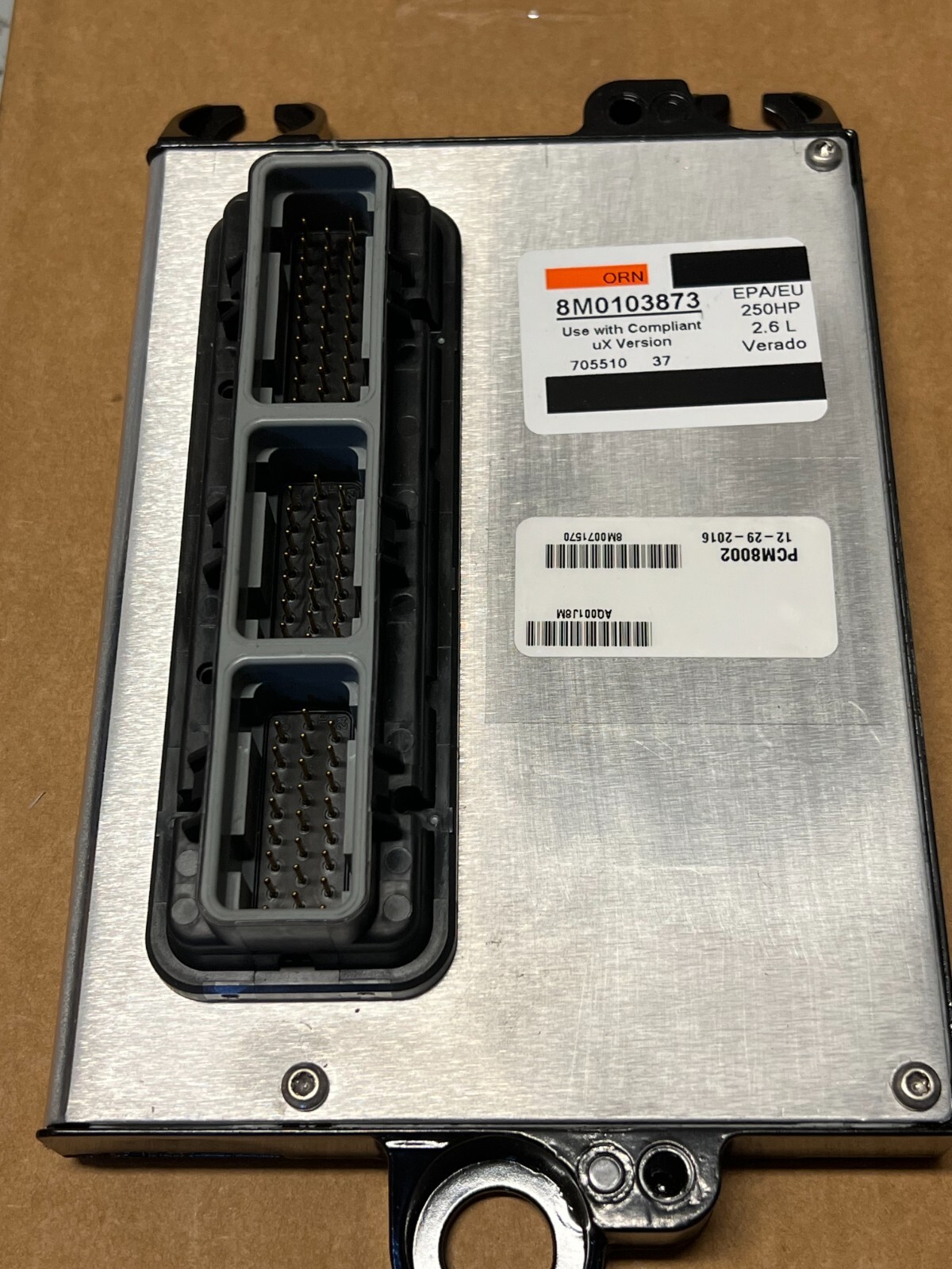 Mercury Quicksilver Verado 250HP 2.6L 8M0071570 Propulsion Control ...