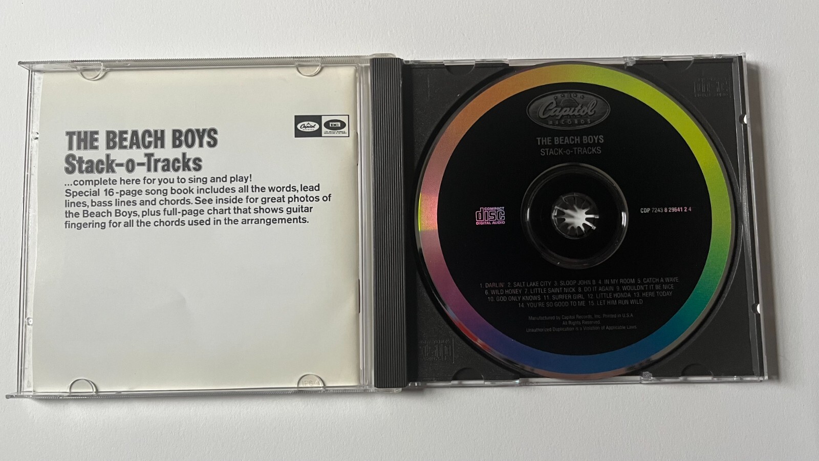 THE BEACH BOYS Stack-O-Tracks - CD - EXCELLENT | eBay