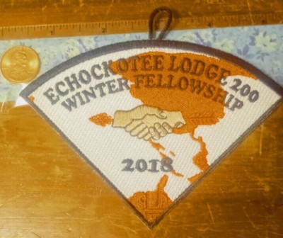 OA ECHOCKOTEE Lodge 200, 2018 Winter Fellowship | eBay
