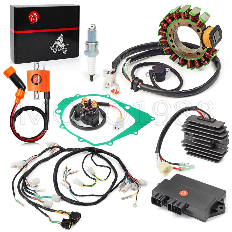 Wiring Wire Harness Stator CDI Coil Kit for Yamaha Warrior 350 YFM350 ...