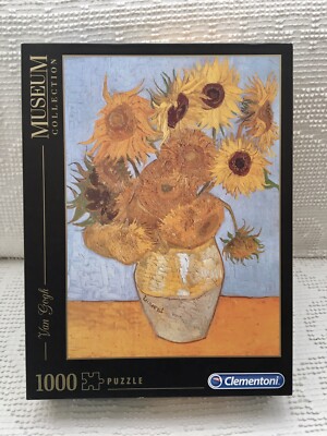 CLEMENTONI Van Gogh Museum Collection Sunflowers 1000 Puzzle 31438 ...