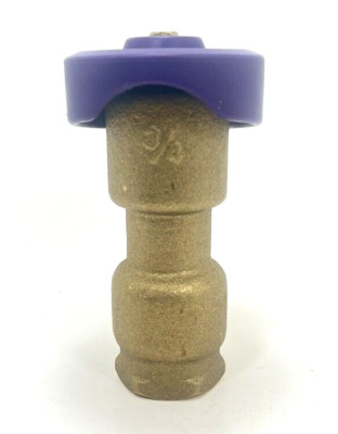 RECLAIMED WATER 3/4" QUICK COUPLER VALVE RAIN BIRD, HUNTER COMPATIBLE ...