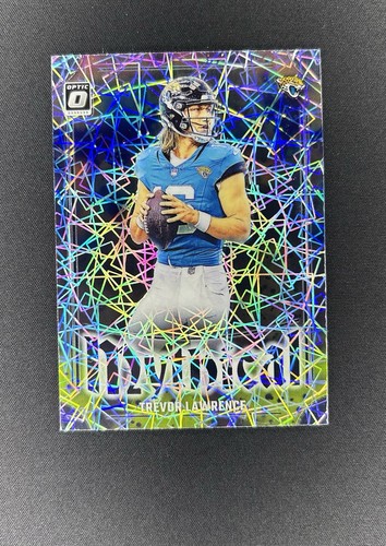 Trevor Lawrence SSP Case Hit 2023 Optic Mythical Insert Jacksonville ...