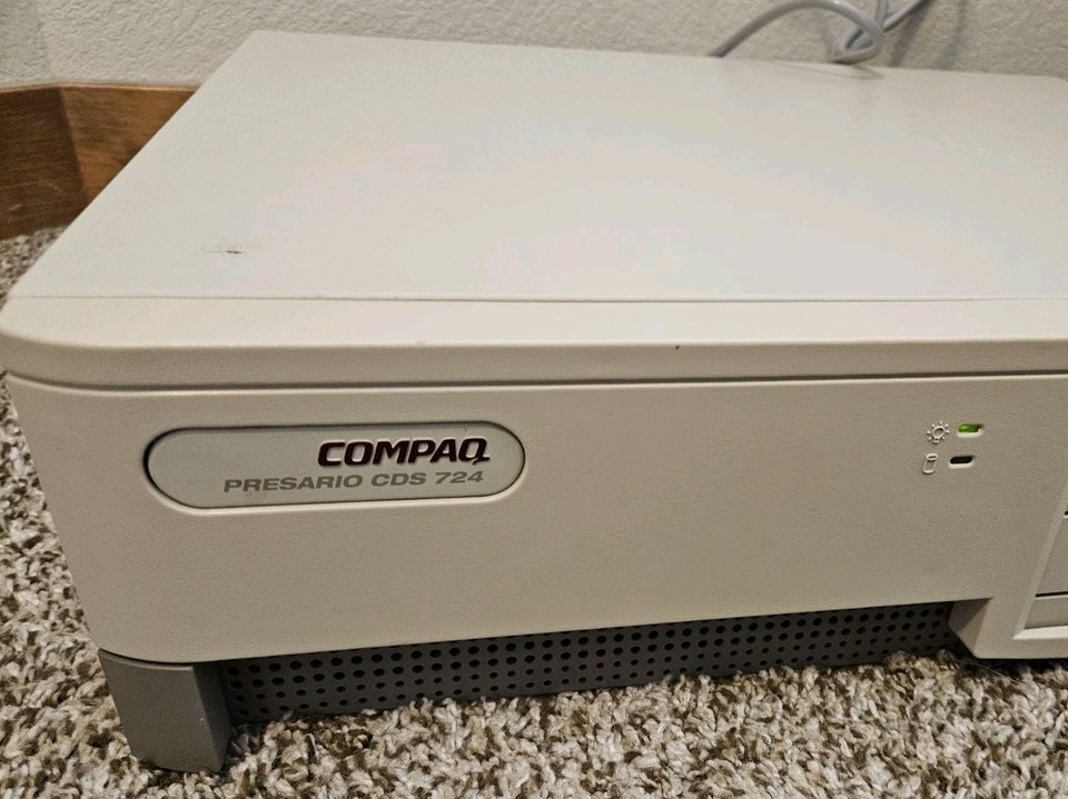 Compaq Presario CDS 724 Desktop Computer As Is | eBay