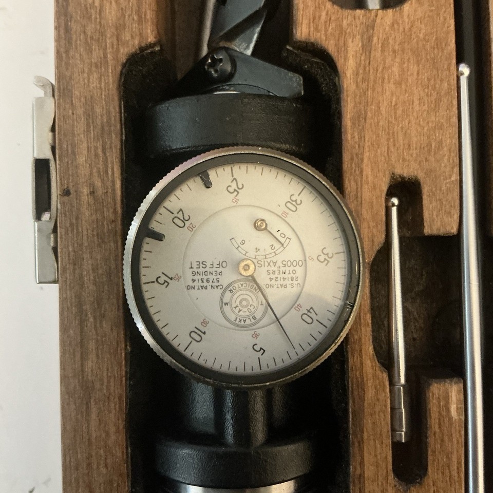 Vintage Blake Dial Indicator Co-AX 5 Tool Set | eBay