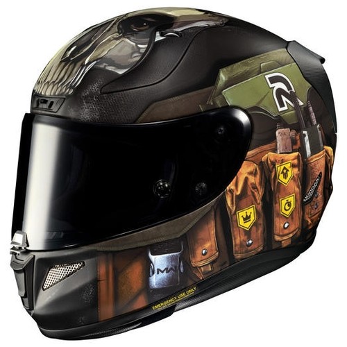 Hjc RPHA 11 Pro Call Of Duty Helmet (Large, Semi-Flat Yellow/Green (MC ...