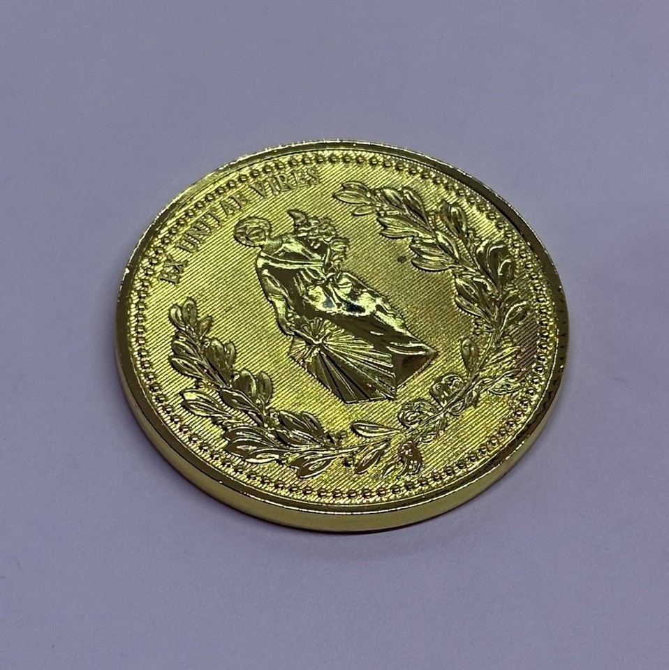 John Wick Continental Gold Coin Memento Alloy Token Cosplay Lion ...