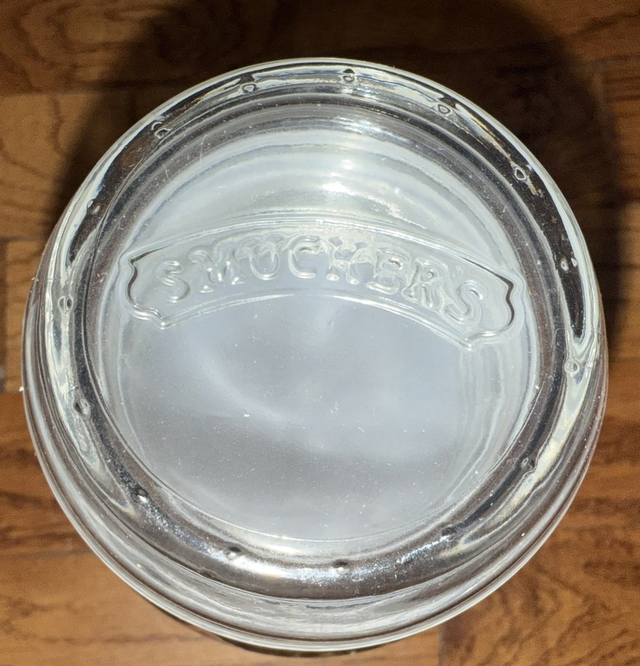 Vintage SMUCKER'S Jelly Jam Anchor Hocking Canister Apothecary Jar | eBay