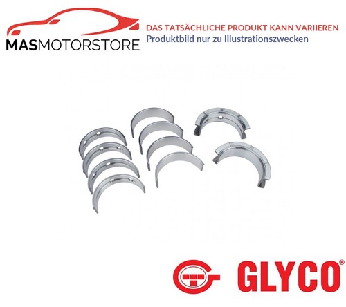 HAUPTLAGER KURBELWELLENLAGER SATZ GLYCO H981/6 025MM P 0.25MM FÜR VW ...