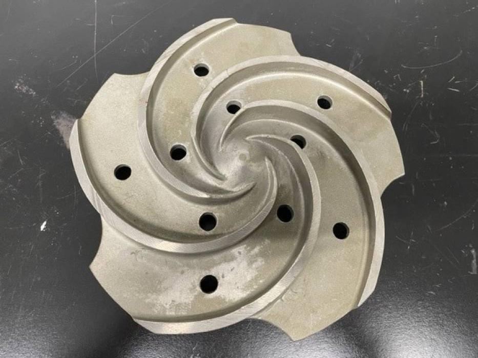 Goulds 3196MTi 1.5x3-13 ANSI Impeller, A20, 10.625"dia, Pattern No ...