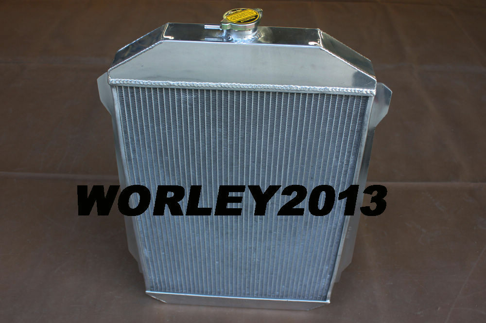 4 rows aluminum radiator for Chevy 350 V8 engine 1940 1941 | eBay