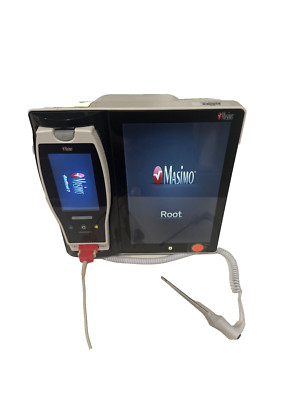 Masimo Model RDS-7 Root Monitor With Rad 7 Spo2 Sensor Temp Probe | eBay