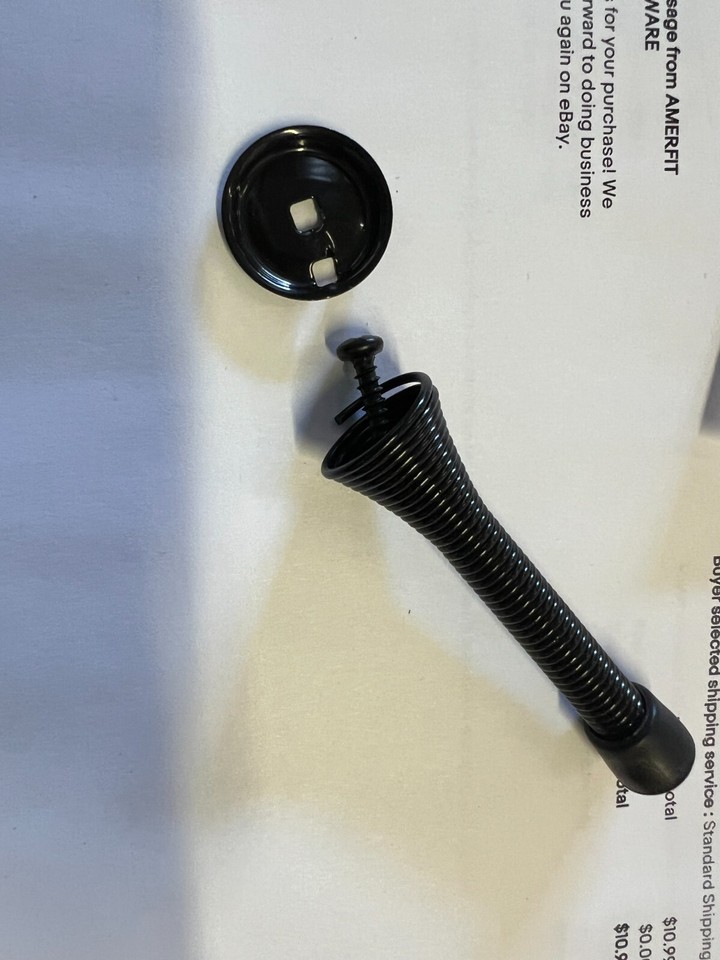 10 Pack Black Door Spring Stopper with Bumper Rubber Tip Stopper | eBay