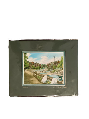 Disney Wilderness Lodge SIGNED by David Doss 8x10” Matted Print | eBay
