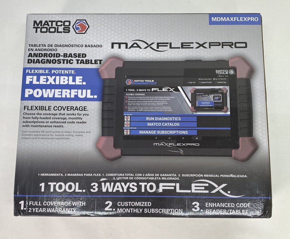 Matco Tools Android-Based Diagnostic Tablet MDMAXFLEXPRO 884508008702| eBay