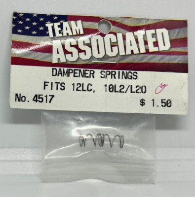 Team Associated 4517 Shock Dampener Springs for RC10L RC12L NIP RC | eBay