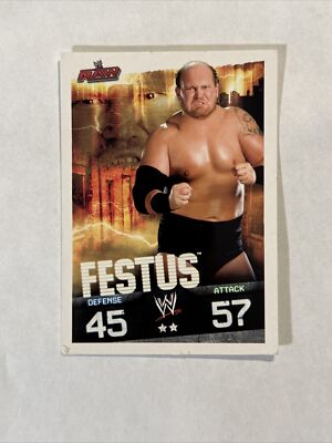 2009 WWE Slam Attax Raw - Festus | eBay