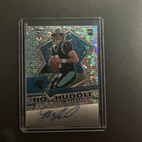 matt corral autograph Mosaic Prizm No Huddle Silver Disco Rookie Card ...
