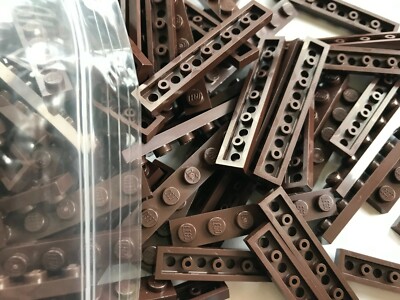 -LEGO - NEW--#3666-DARK BROWN 1 x 6 PLATES-10 PIECES | eBay