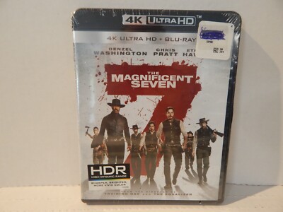 The Magnificent Seven 4K Ultra HD + Blu-ray HDR Factory Sealed Brand ...