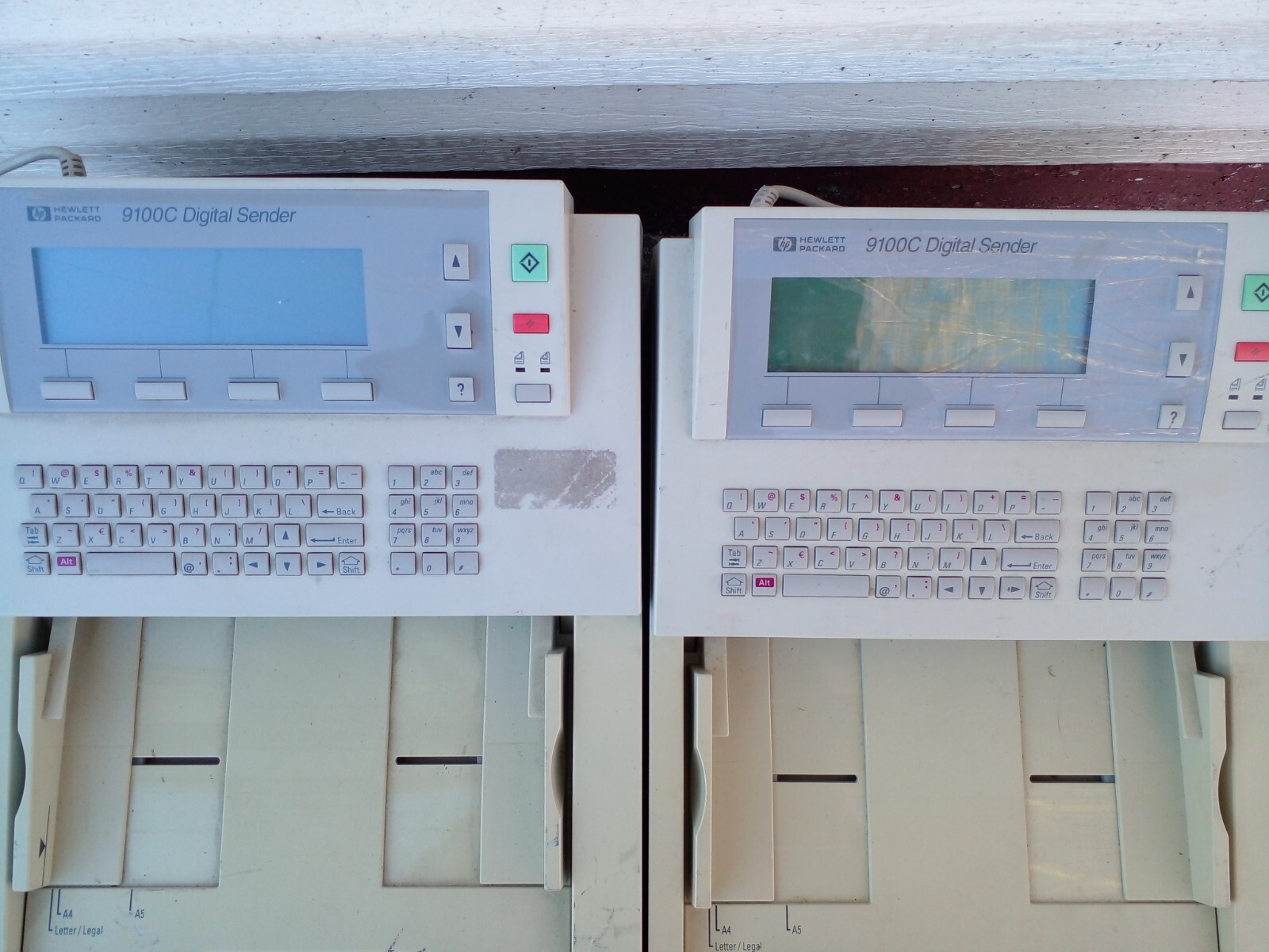 LOT OF 2 Hewlett-Packard HP 9100C Digital Sender Scanner w/Jetdirect | eBay